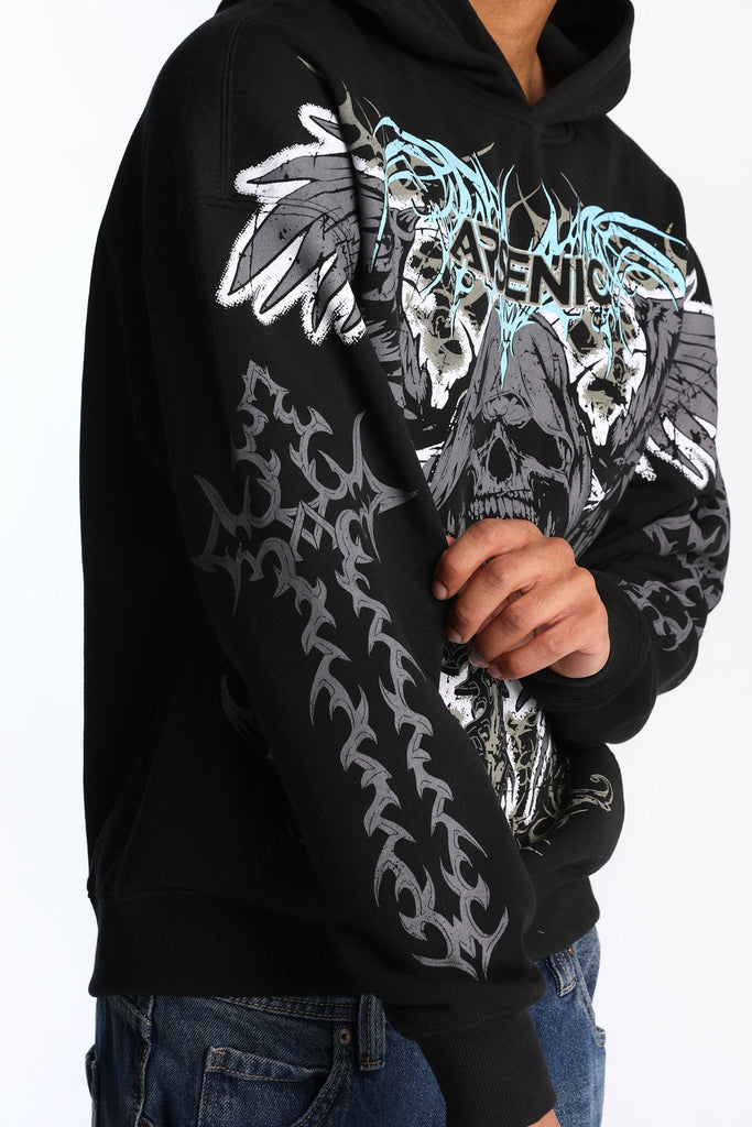Arsenic Cross Graphic Hoodie – West49 | Amnesia