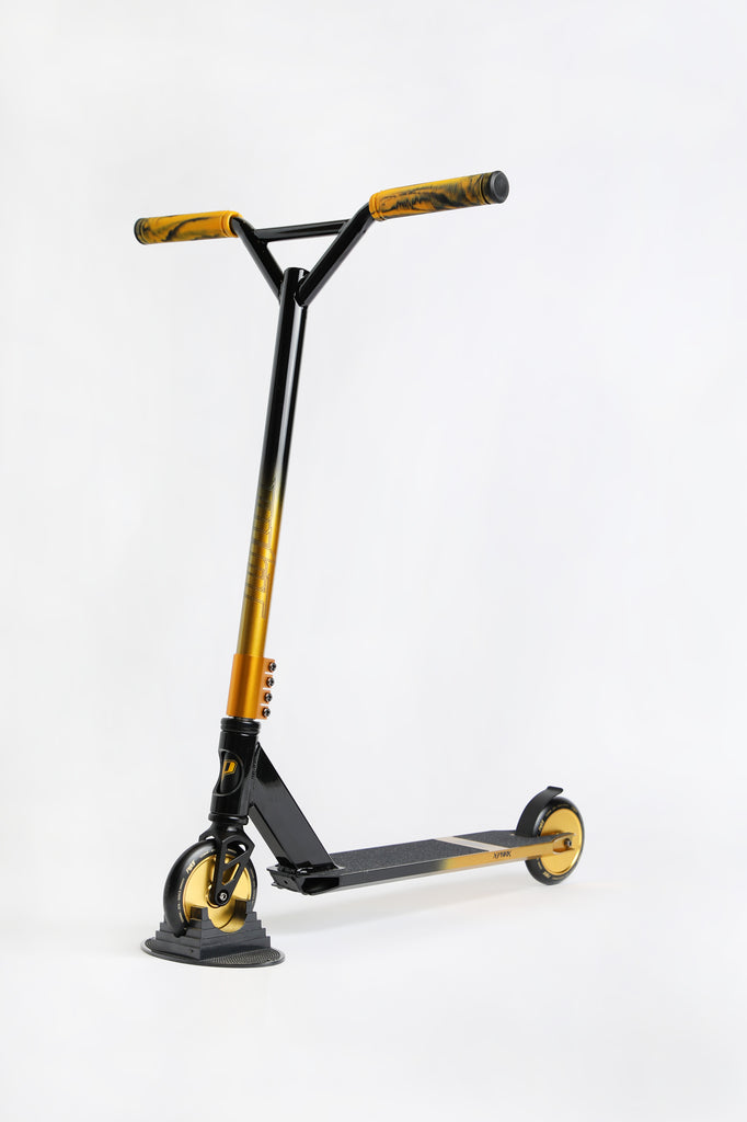 Pivot X-Park Black & Gold Fade Scooter – West49 | Amnesia