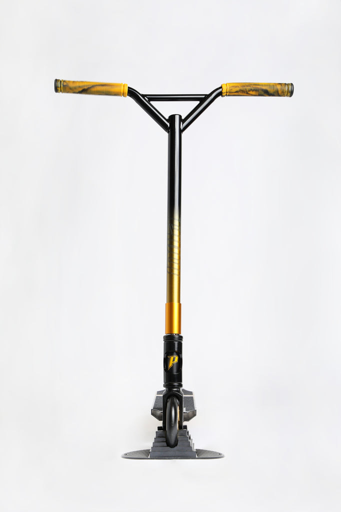 Pivot X-Park Black & Gold Fade Scooter – West49 | Amnesia