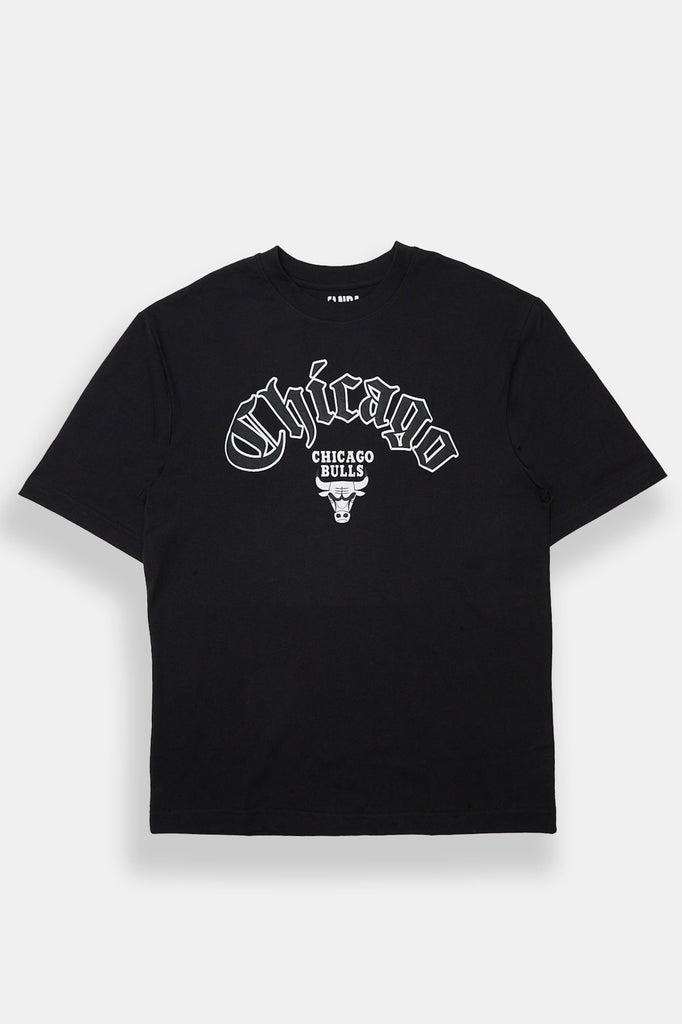 Mens Chicago Bulls Script Graphic Oversized Tee – West49