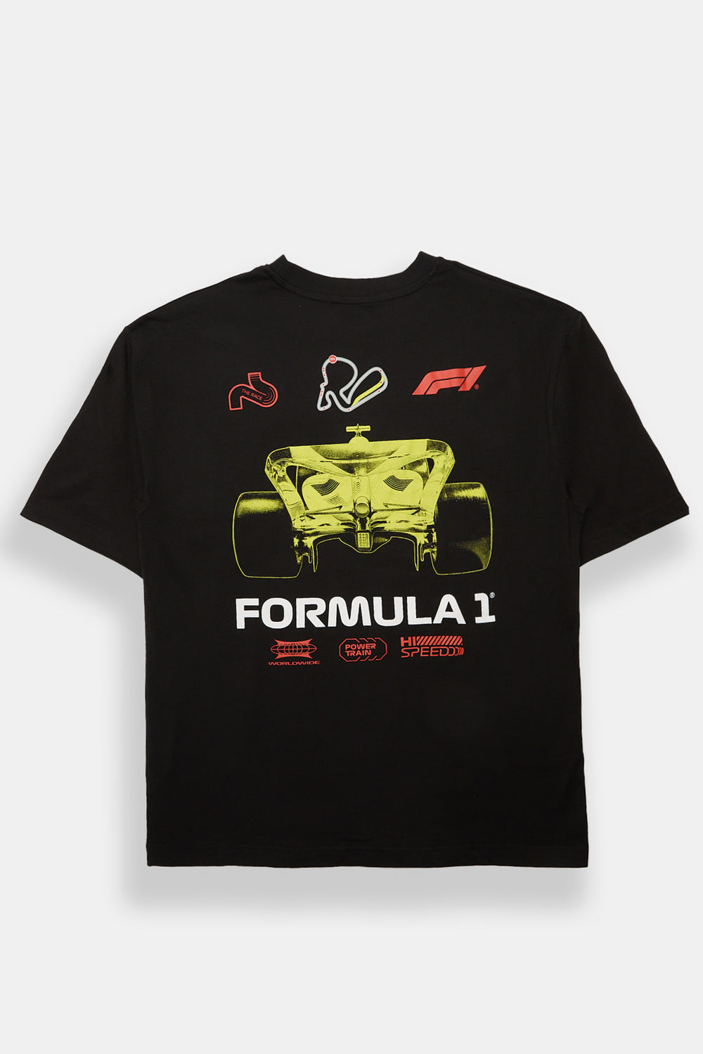 T-shirt surdimensionné imprimé Formula 1 – West49