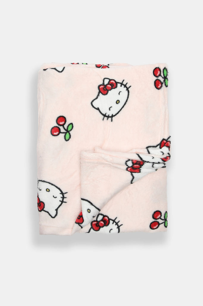 Hello Kitty Cherries Plush Throw Blanket – West49 | Amnesia