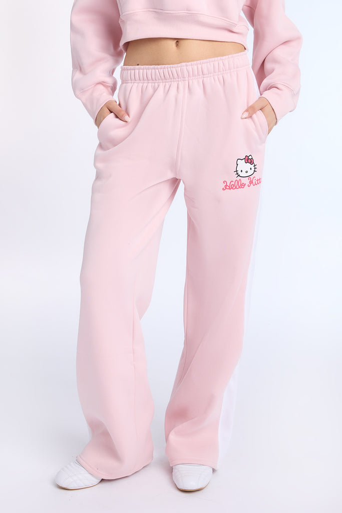 Jogger en molleton à grande jambe Hello Kitty – West49